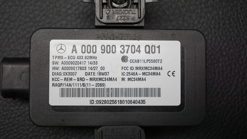 MERCEDES CLA CLS SL E G GLA GLS GLE TYRE PRESSURE CONTROL MODULE ECU ...