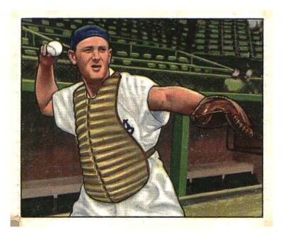 1950 BOWMAN Baseball BRUCE EDWARDS #165 | eBay