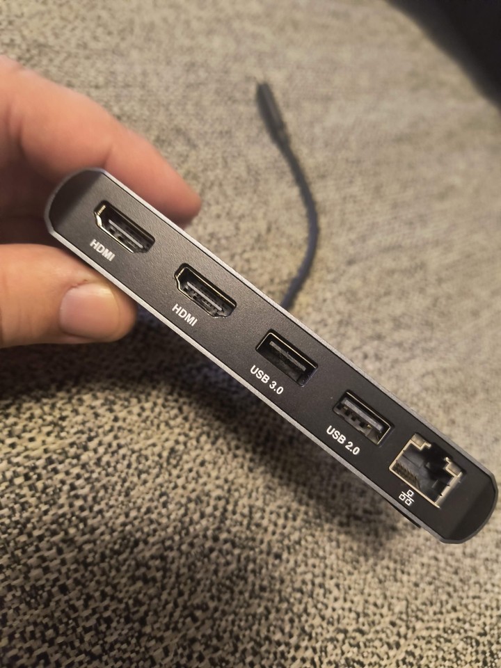 Caldigit TB3-MINIDOCK-HM Thunderbolt 3 Mini Dock Dual HDMI USB 3.0 | eBay