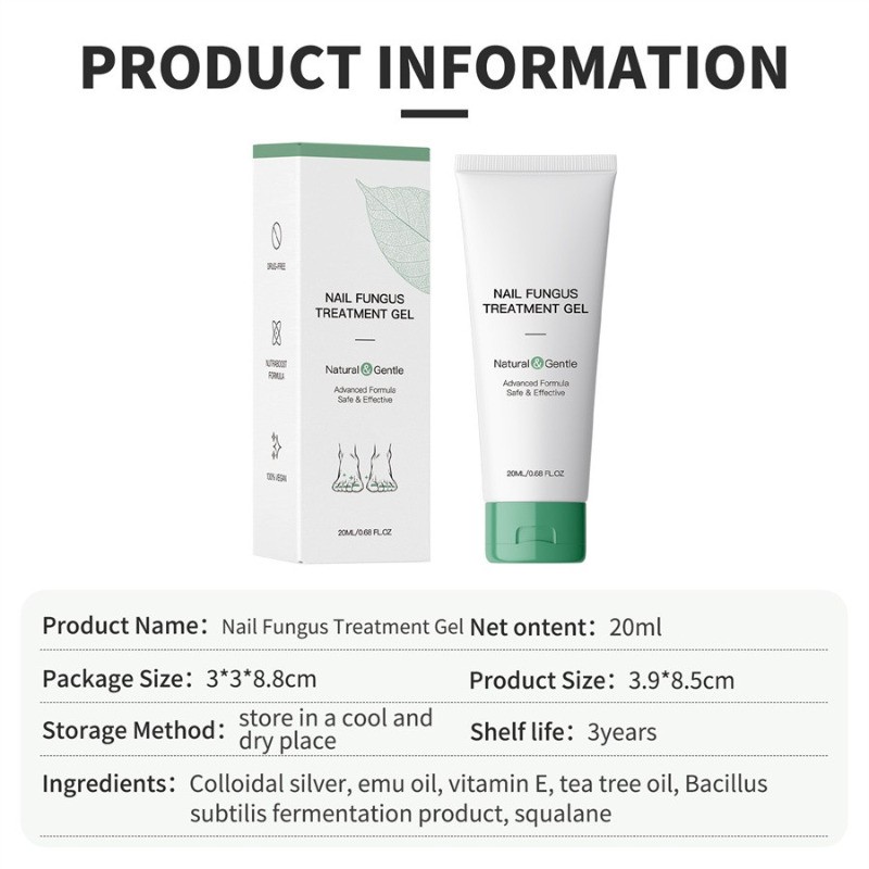 Nutraboost Nail Fungus Treatment Gel, Nail Fungus, Fungus Cream 2025 ...