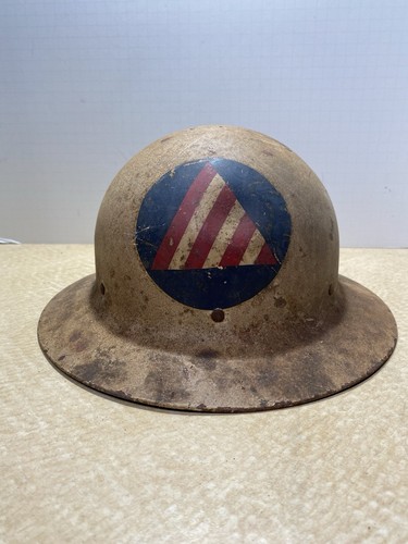 Civil Defense Metal Air Raid Warden Helmet | eBay