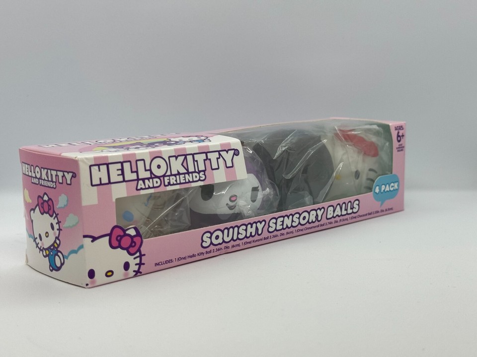 Sanrio Hello Kitty & Friends Squishy Bead Sensory Balls Fidget Toy 8 ...