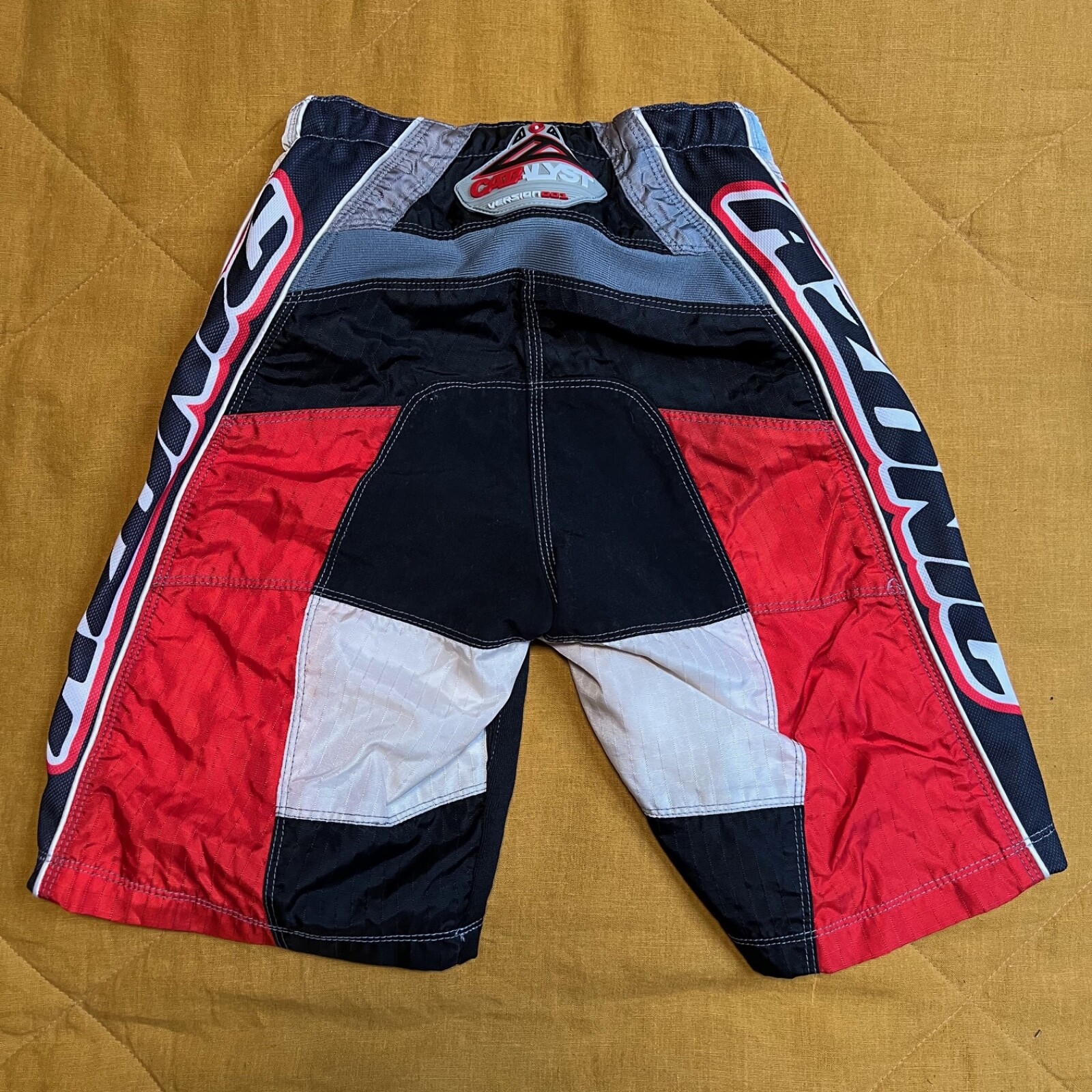 Vtg Azonic Version 001 Motocross Shorts MTB Enduro Sz 28 Red, S | eBay