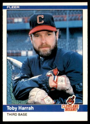 1984 Fleer Toby Harrah Cleveland Indians #544 | eBay