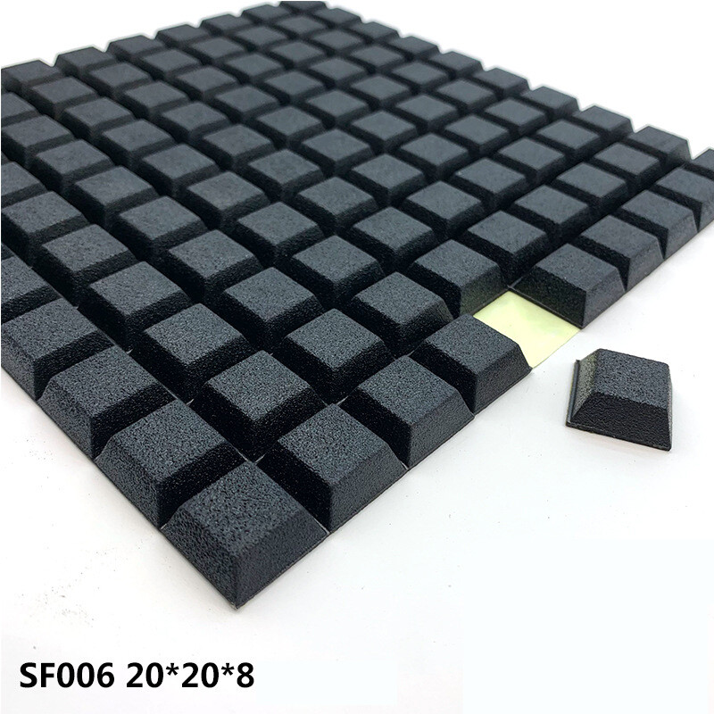 Square/Round Rubber Self-Adhesive Stick On Feet Bumper Door Buffer Stop ...