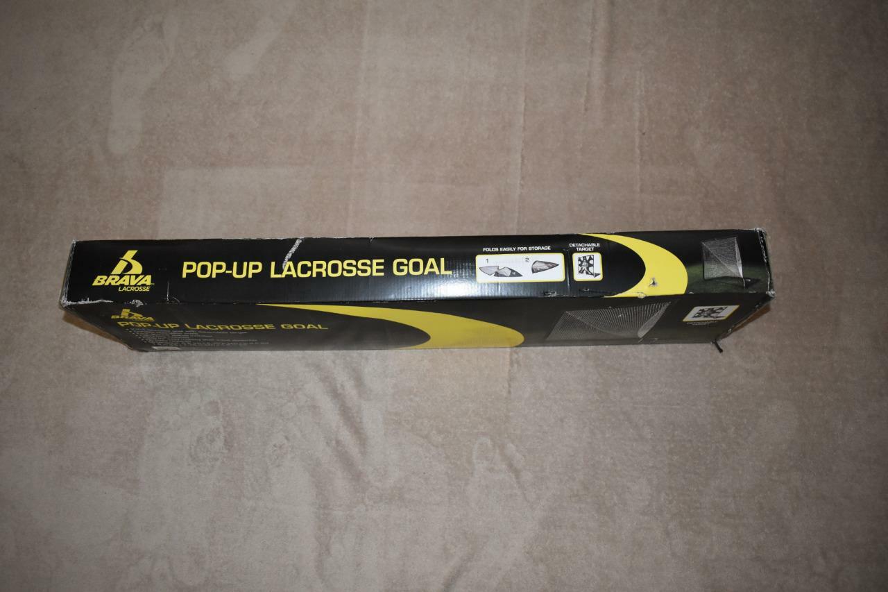 Brava Lacrosse Pop-Up Lacrosse Goal with Detachable Target NIB | eBay