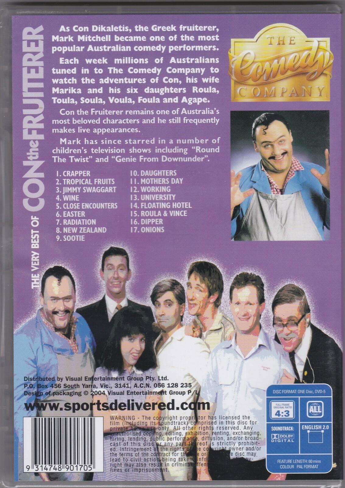 Very Best of Con the Fruiterer, the (DVD, 1999) for sale online | eBay ...