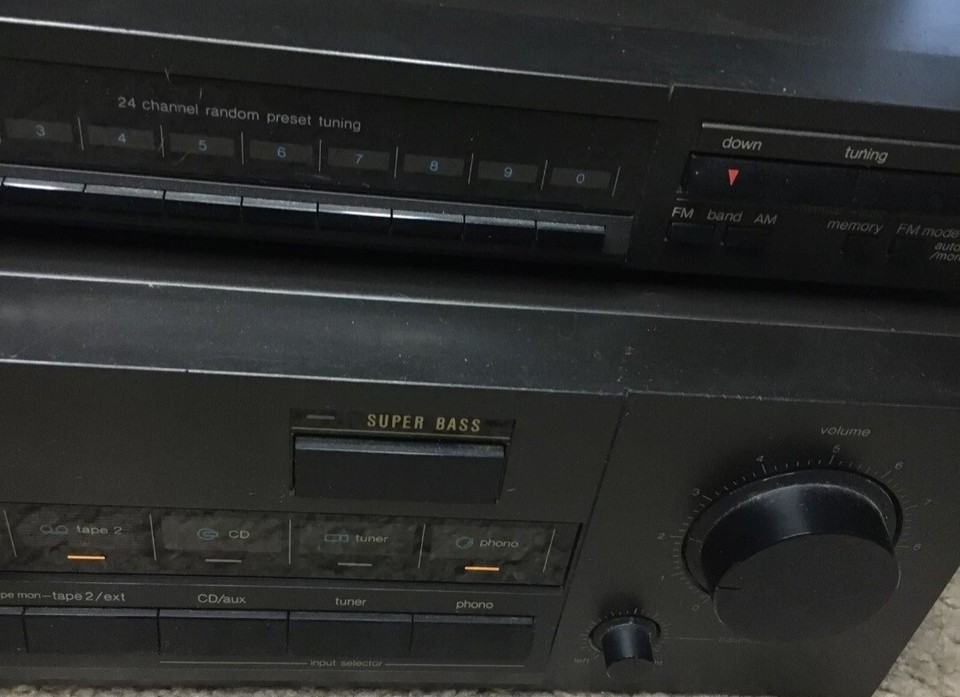 Technics SU-V76 Stereo Integrated Amplifier Receiver AND Technica ST-S76 Tuner | eBay