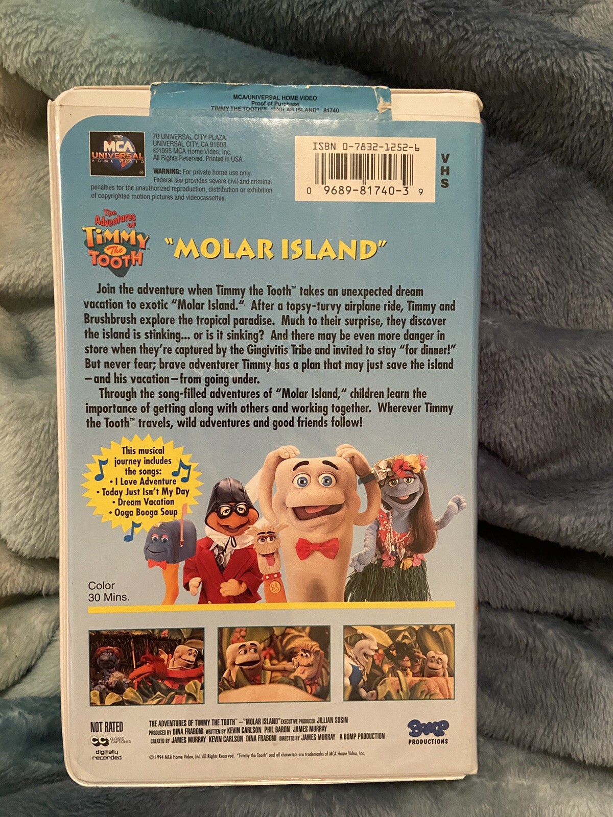 Adventures of Timmy the Tooth, The - Molar Island (VHS, 1995) for sale ...