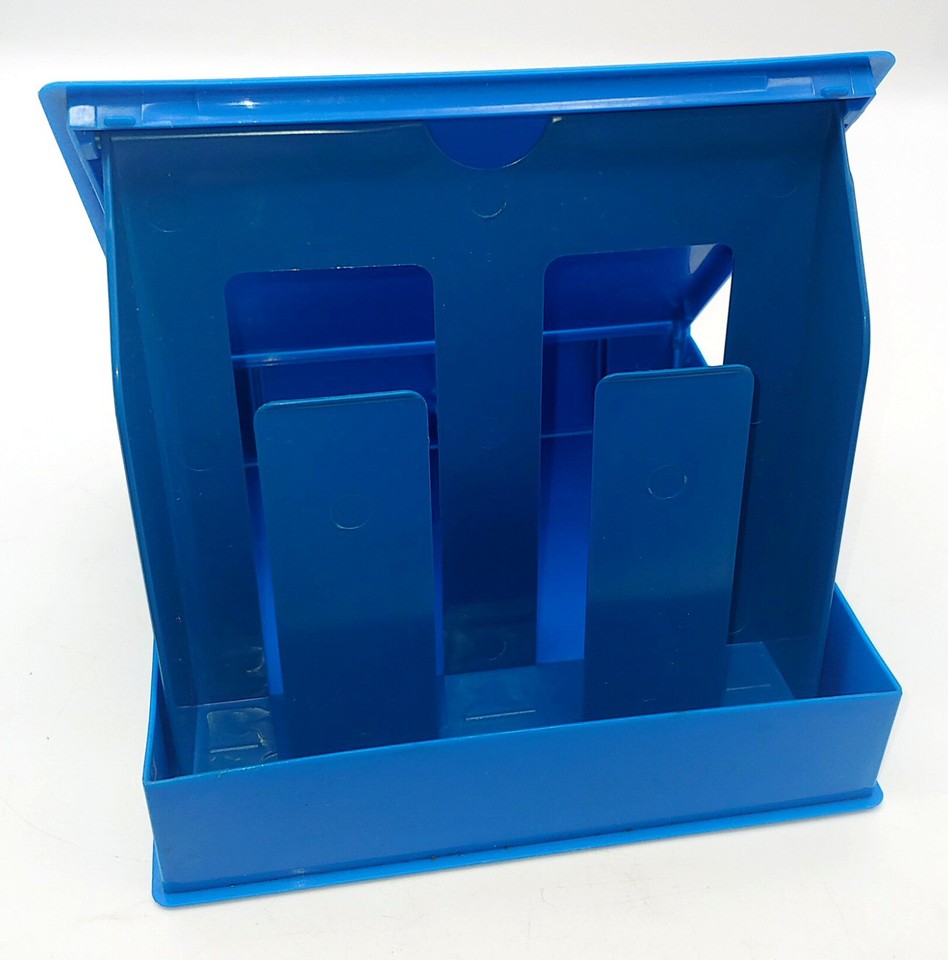 Sealed NOS 3M DS, HD 5.25" Floppy Diskettes Box of 10 and Blue Storage ...