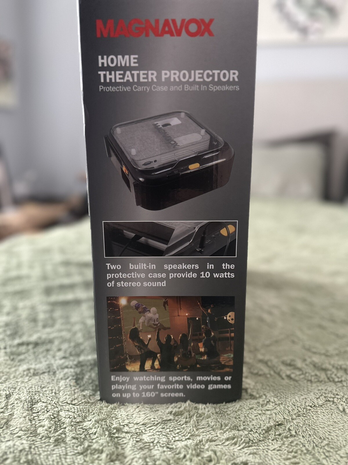 Magnavox MP601 1080p Home Theater Projector with Bluetooth - White for ...