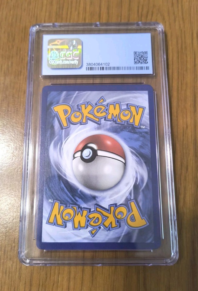 Indeedee V Full Art Pokemon Card CGC 9.5 (10) Gem Mint Sword & Shield ...