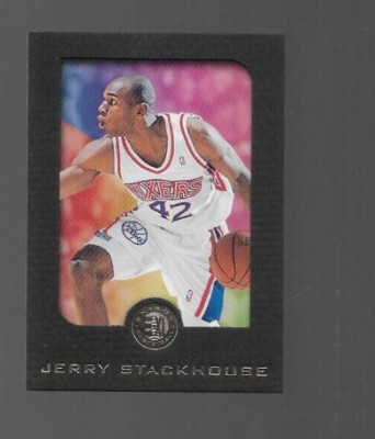 1996 Skybox E XL Basketball Card #62 JERRY STACKHOUSE Sixers Mint | eBay