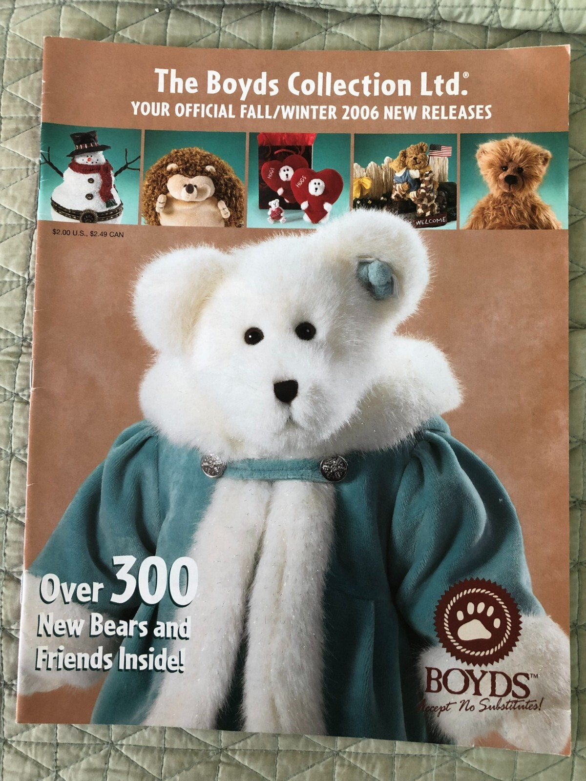 2006 FALL WINTER NEW RELEASES BOYDS COLLECTION CATALOG | eBay