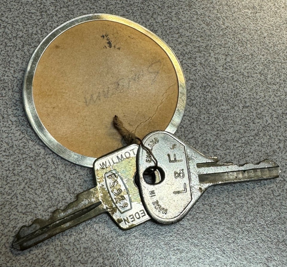 Vintage Set of Sunbeam Tiger Rootes Original Keys | eBay