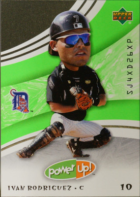 2004 Upper Deck Power Up Baseball Ivan Rodriguez [Orange] #39 | eBay