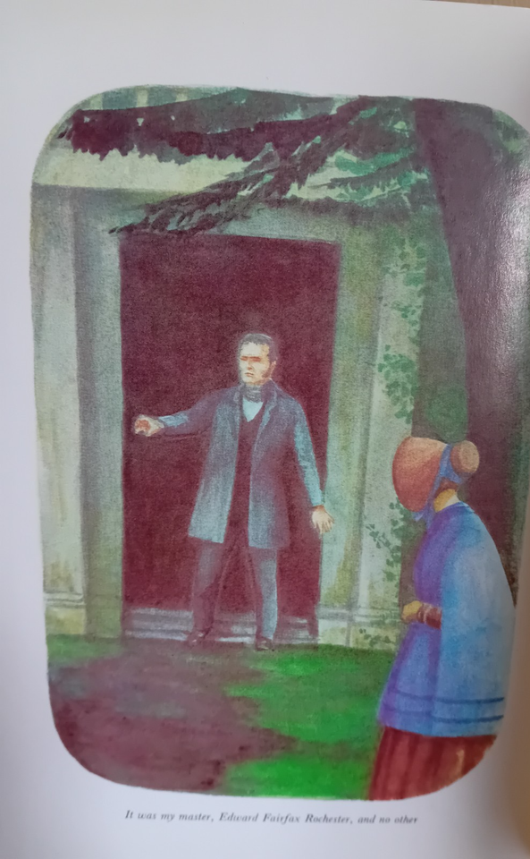 Charlotte Bronte - Jane Eyre Purnell Vintage Red Faux Hardback ...