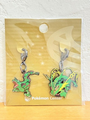 Pokemon Rayquaza Mega Metal Charm Dust Inside Collectible Keychain | eBay