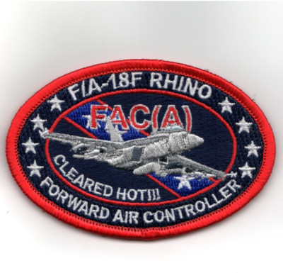 3.5" NAVY VFA-22 FAC(A) OVAL EMBROIDERED PATCH | eBay