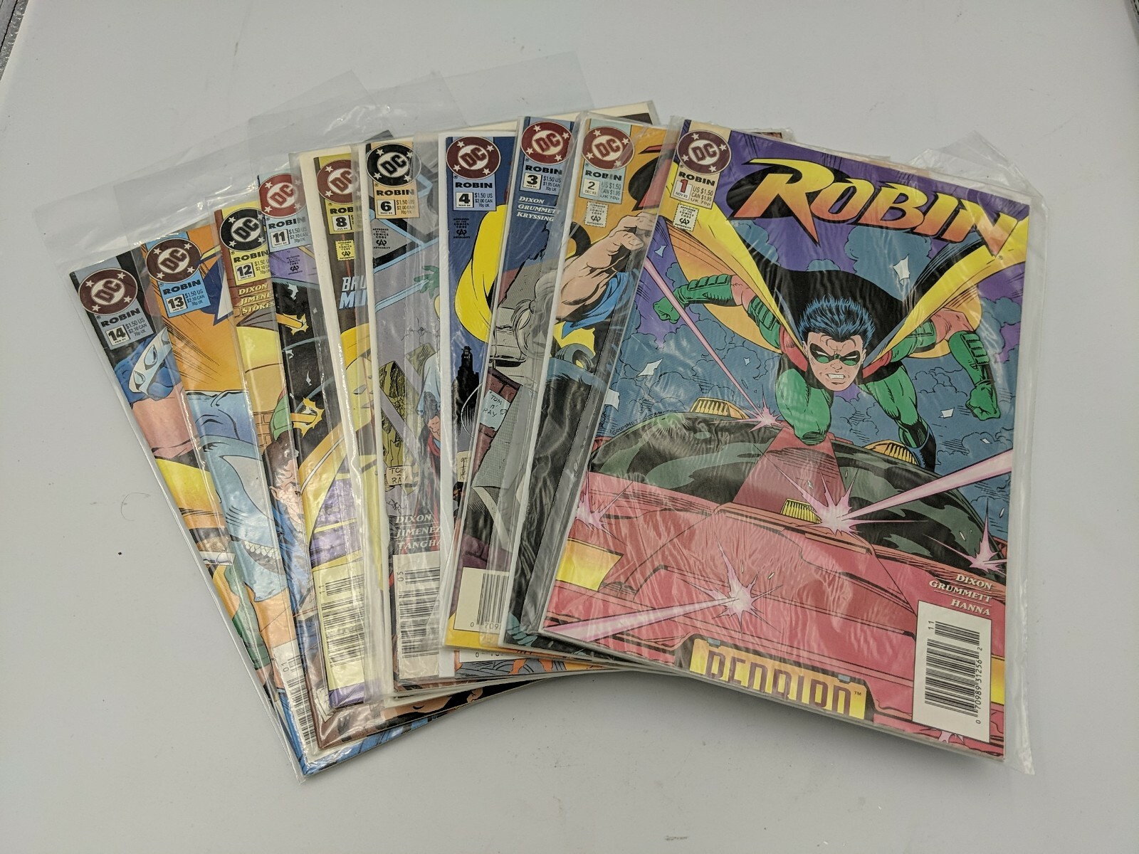 Dc Comics Robin Issue# 1 2 3 4 6 8 11 12 13 14 (vol.2 1993) VF/NM+ | eBay