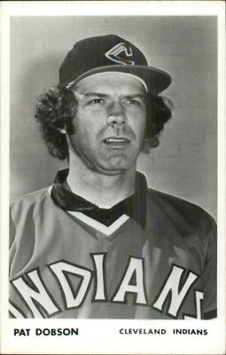 Cleveland Indians Baseball Player PAT DOBSON Real Photo Postcard | eBay