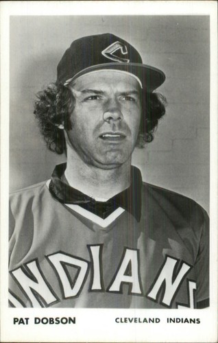 Cleveland Indians Baseball Player PAT DOBSON Real Photo Postcard | eBay