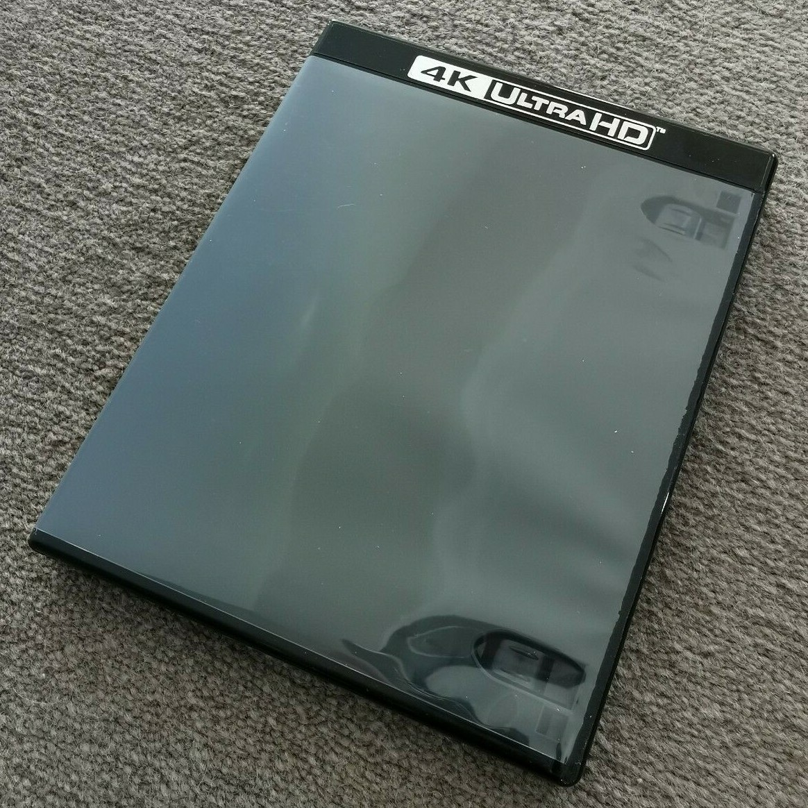 4K ULTRA HD DVD Case - 4K Blu Ray Covers GLOSSY BLACK DVD 4K Case ...