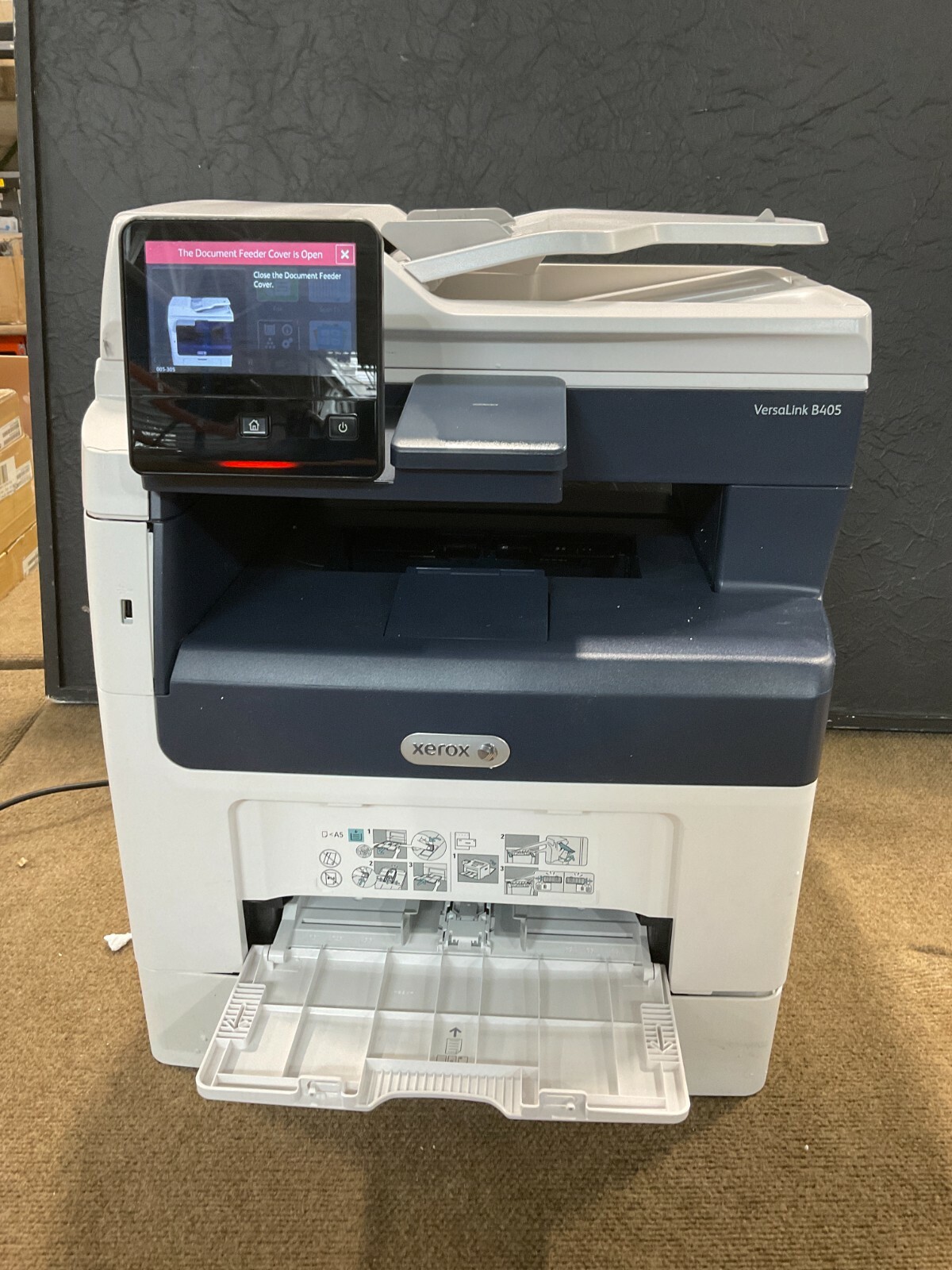 Xerox VersaLink B405DN Multi-Function Monochrome Laser Printer B405/DN ...