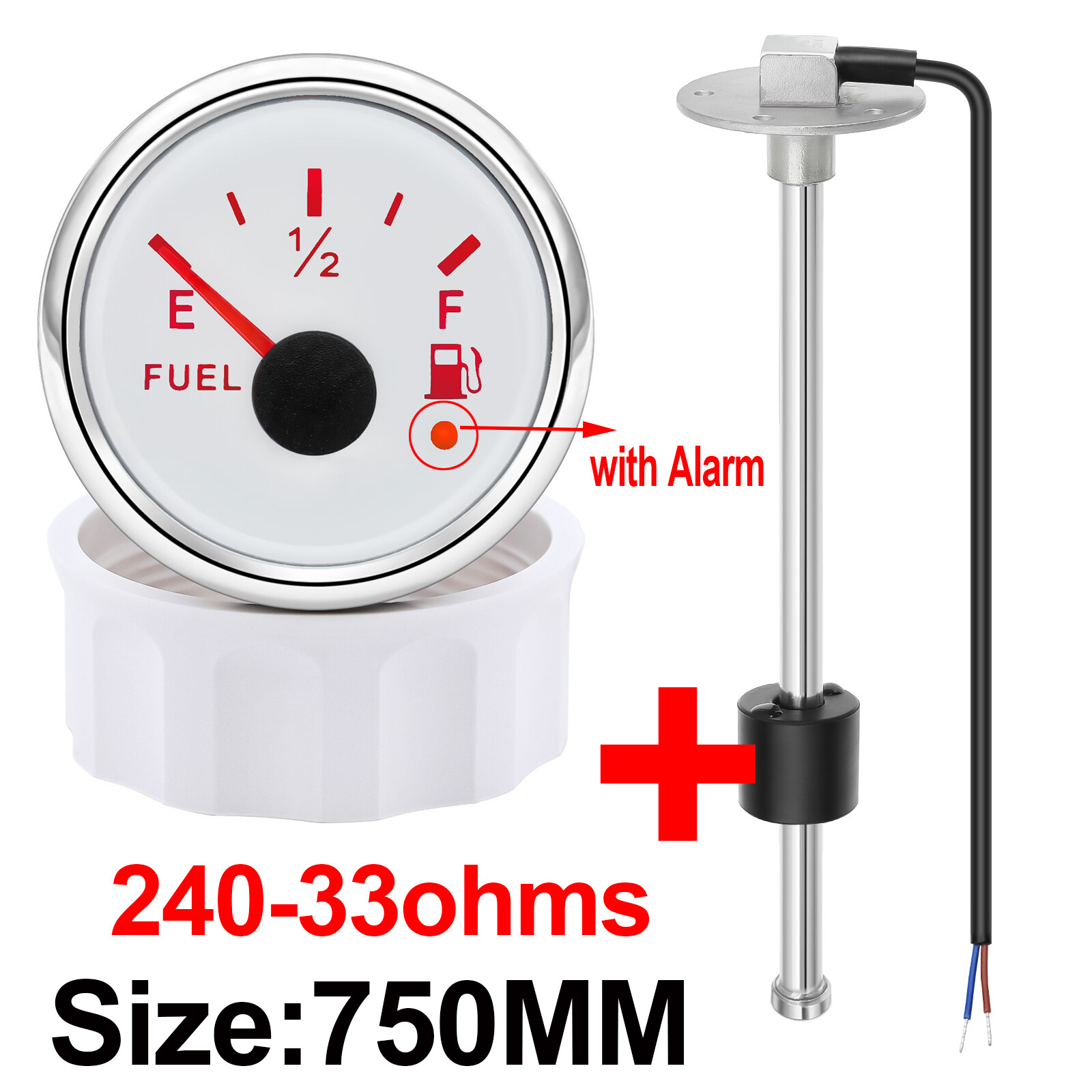 Fuel Level Sender Tank Level Sending Unit Gauge 240-33 ohms For Car ...