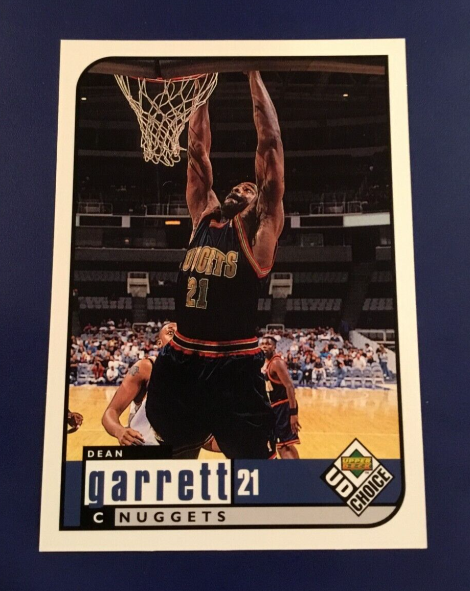 1998-99 Upper Deck # 38 DEAN GARRETT Denver Nuggets Nice Card ! | eBay