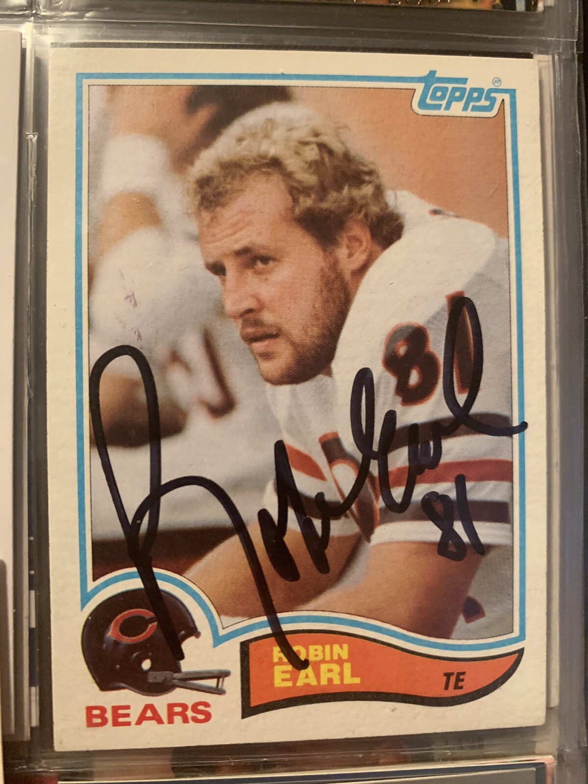 Robin Earl autographed 1982 Topps football card | eBay