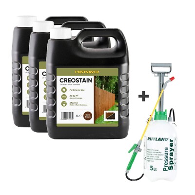 Creocote Creosote Substitute -Creostain Light Brown Oil Based Wood ...