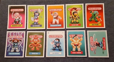 garbage pail kids game over nintendo mortal kombat set arcade sega ...