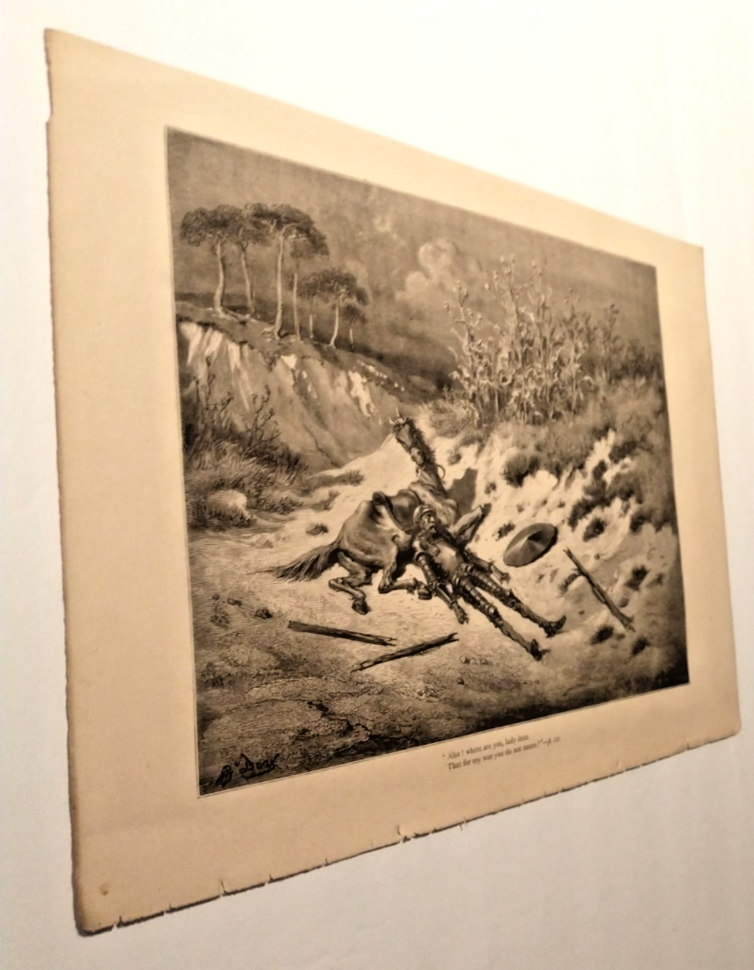 Gustave Dore/H Pisan ~ Don Quixote Antique Illustration | eBay