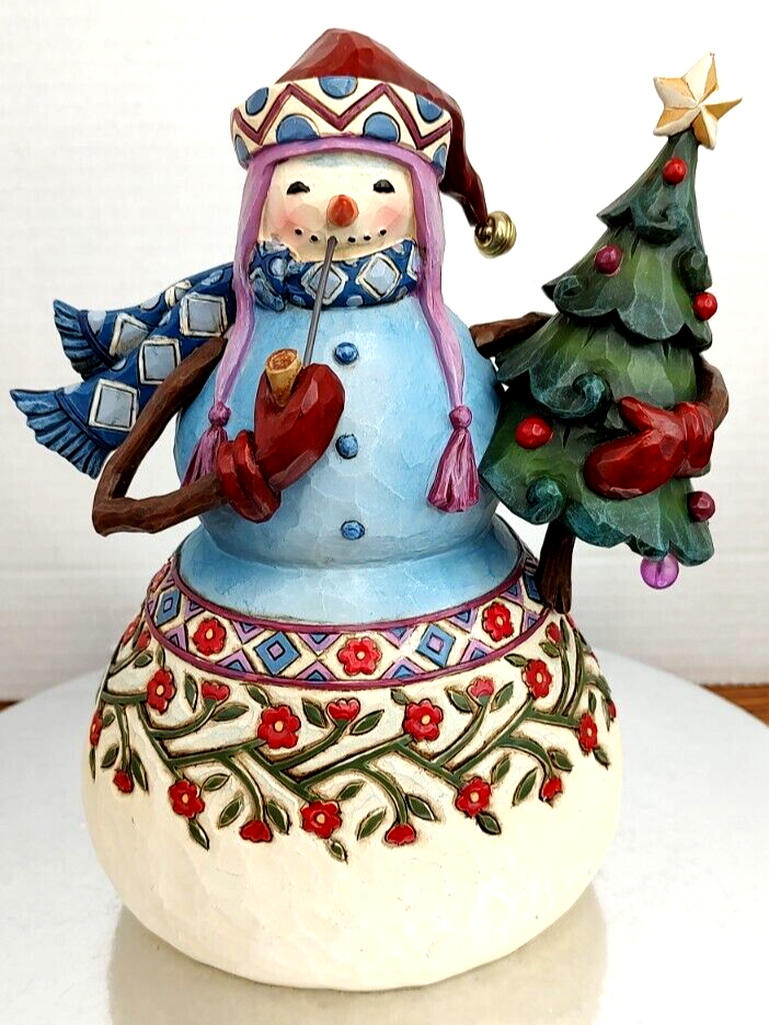 Jim Shore Snowman With Tree Christmas Tree Star Topper – F.A. Dumont