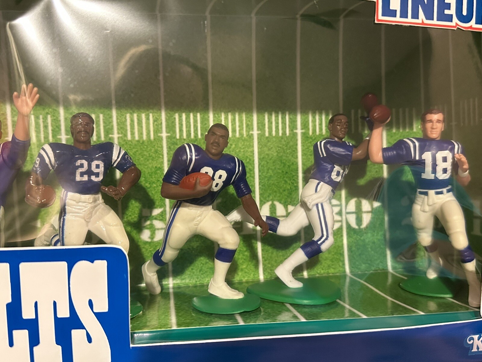 SLU Custom Colts Box Legends Peyton Manning Unitas Faulk Dickerson ...