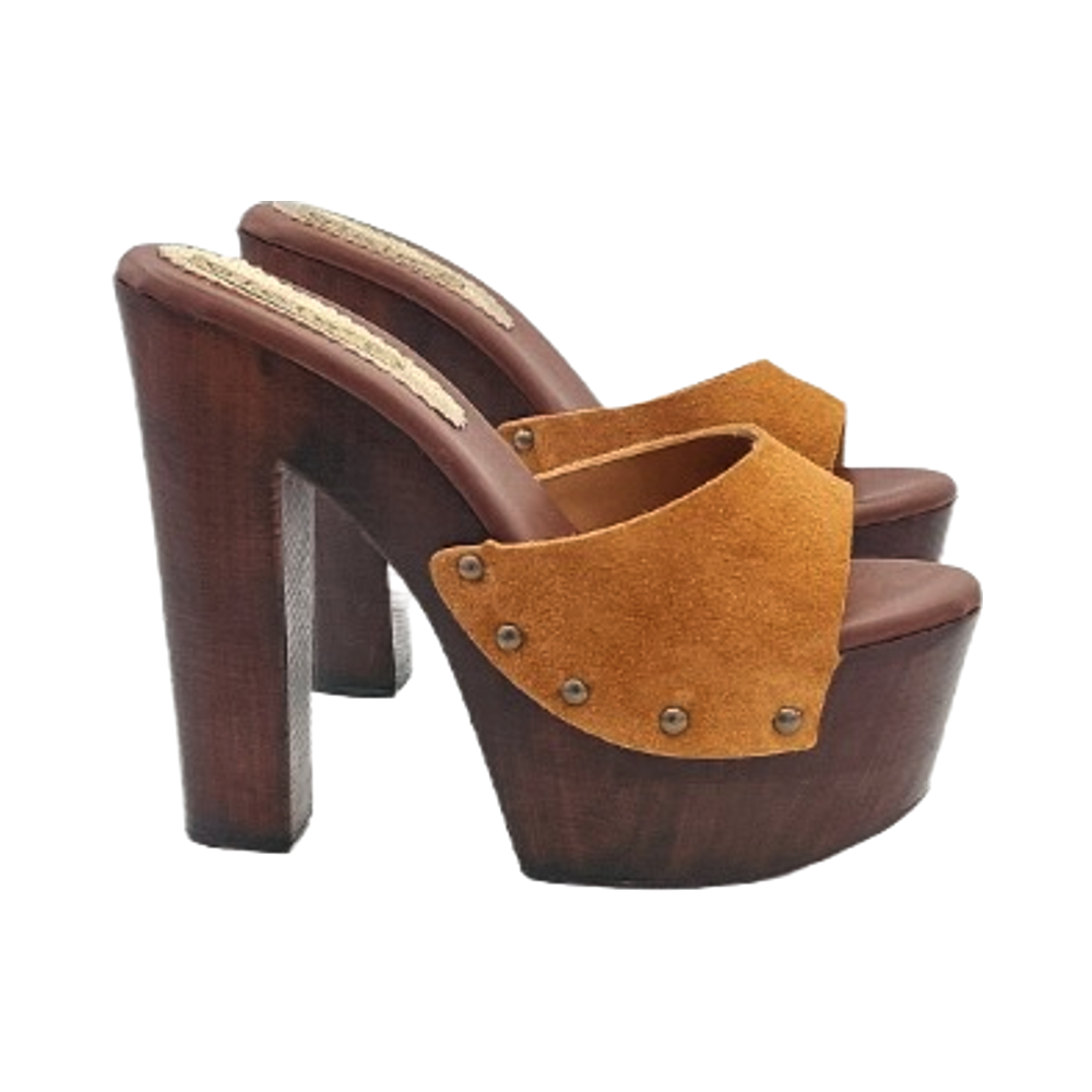 Italian High Heel Mules