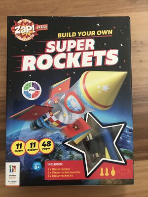 STEM Build Your Own Super Rockets Kit (48 Pages/11 Designs) | eBay