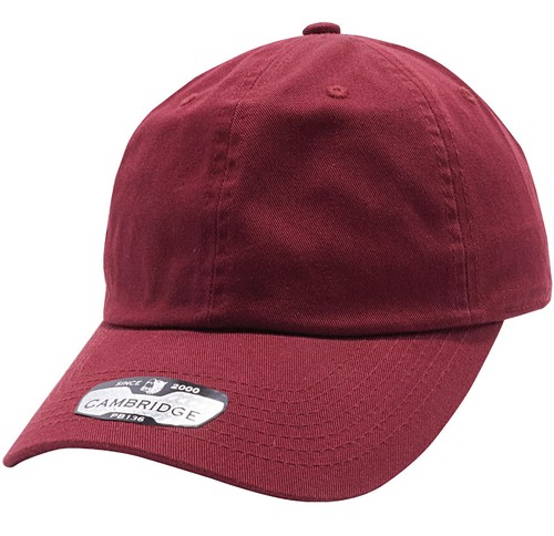 ⭐️PB136 Maroon Twill Cotton Dad Hat Cambridge Premium Quality | eBay