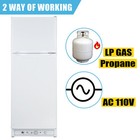 10 cu 2Way Fridge Propane Refrigerator Freezer RV Fridge Off-grid Cabin ...