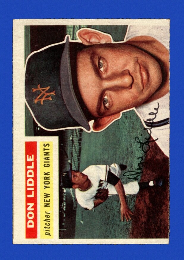 1956 Topps Set-Break #325 Don Liddle VG-VGEX *GMCARDS* | eBay