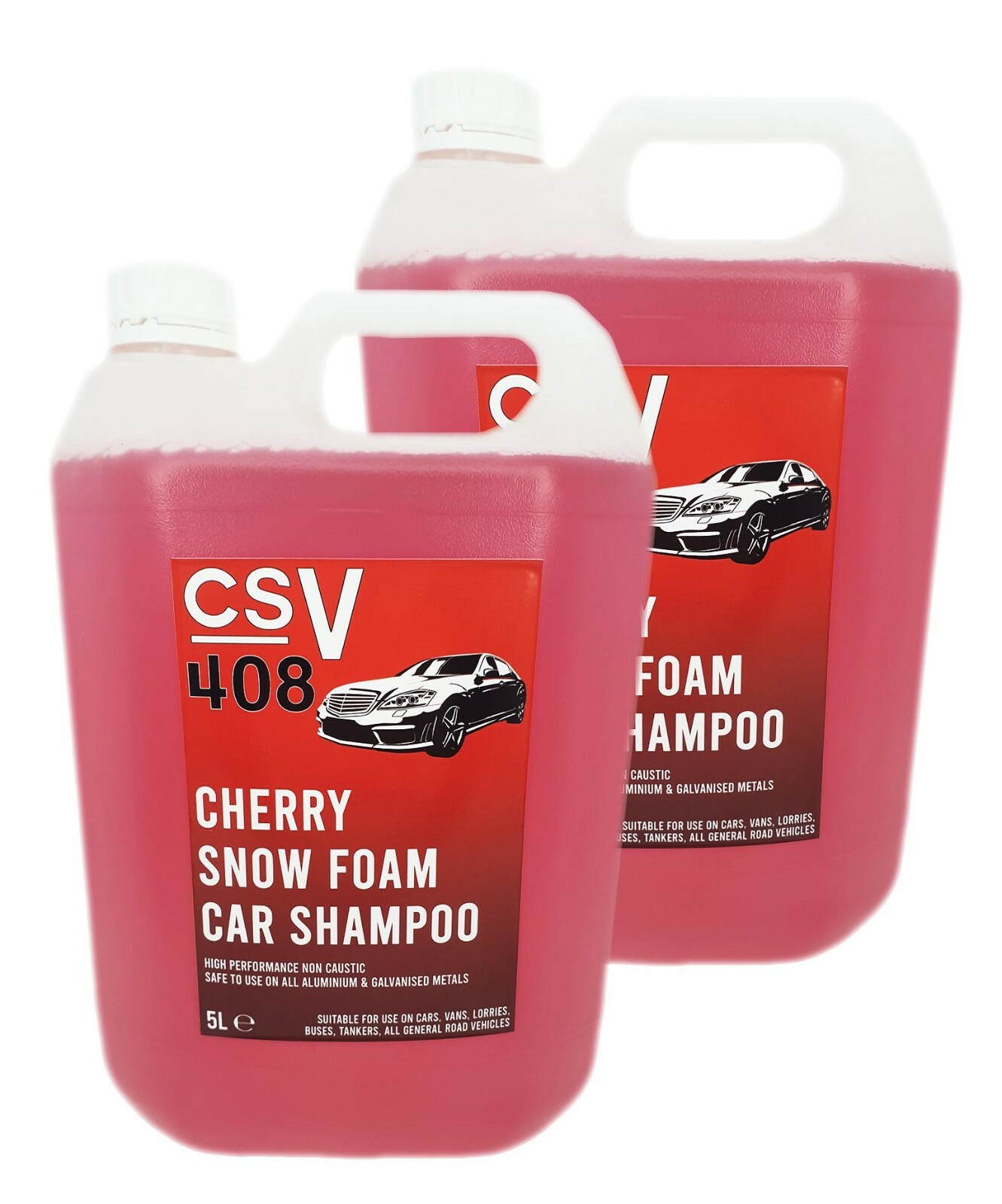 Snow Foam Concentrate Cherry Scented 2 x 5L 10L Total (Non-Caustic) CSV ...