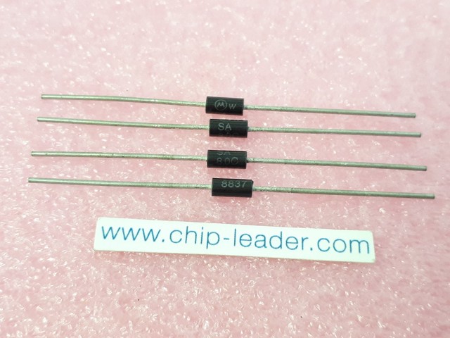 5x Motorola SA8.0C Trans Voltage Suppressor Diode 500W 8V V(RWM) DO ...