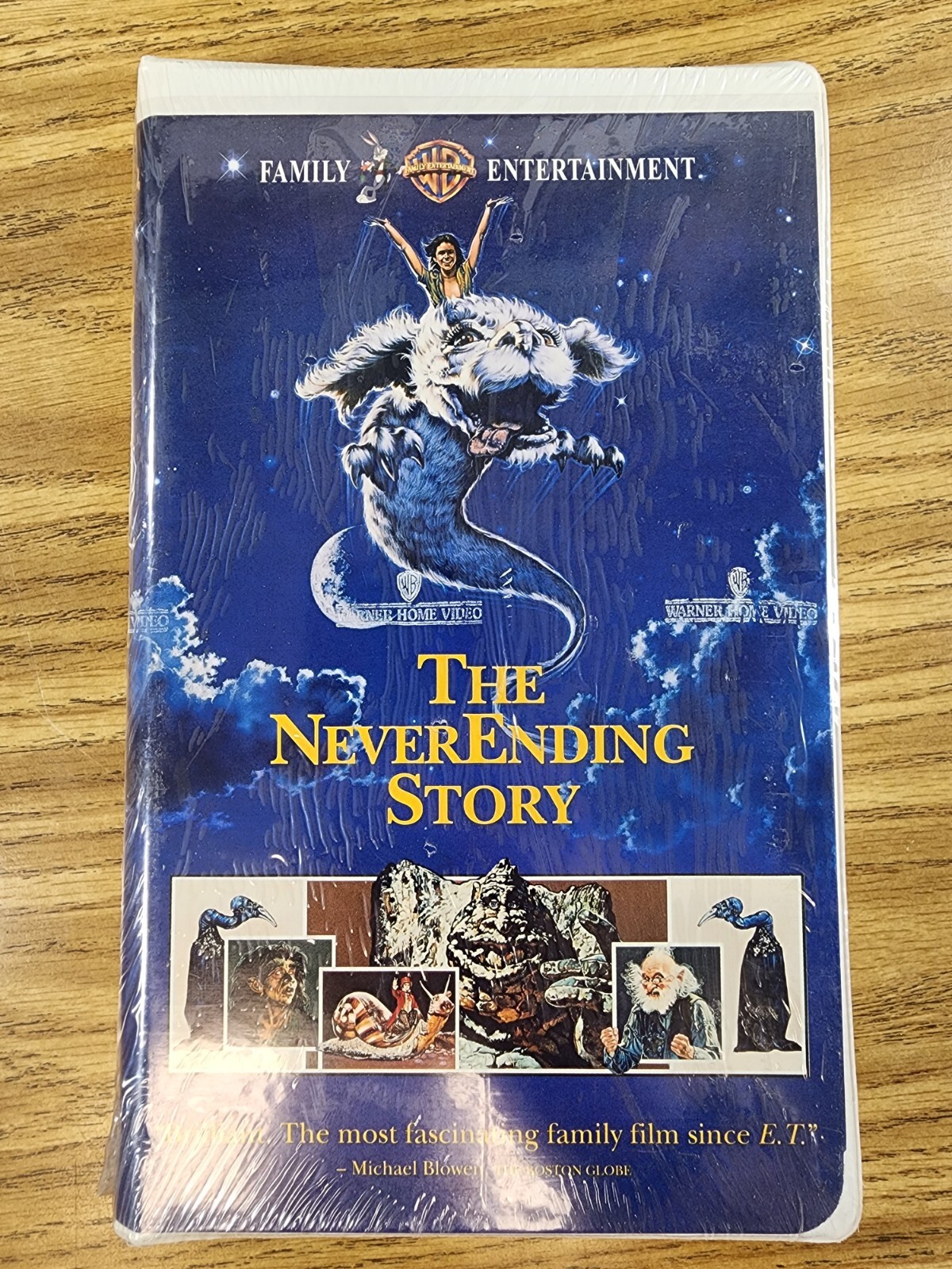 THE NEVERENDING STORY VHS MOVIE WARNER BROTHERS RATED PG "SEALED ...