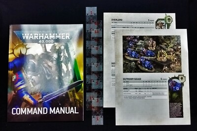 Command Edition Rules Manual Datasheets Measuring Sticks Warhammer 40K ...