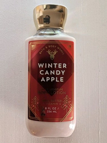 Bath & Body Works WINTER CANDY APPLE 24 hr moisture body lotion 8 FL OZ ...