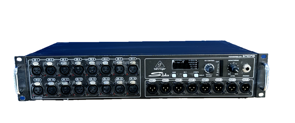 Behringer model s16 powered by midas b | eBay