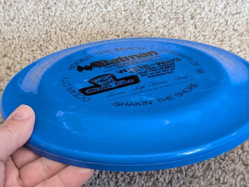 Vintage Ocean City ROCKIN' THE BEACH Summer of 98 'DJ Batman' Frisbee ...