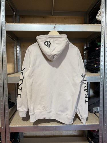 Rare Travis Scott Dead Smiley Face Rap Grey Men’s Hoodie Size M Y2K ...