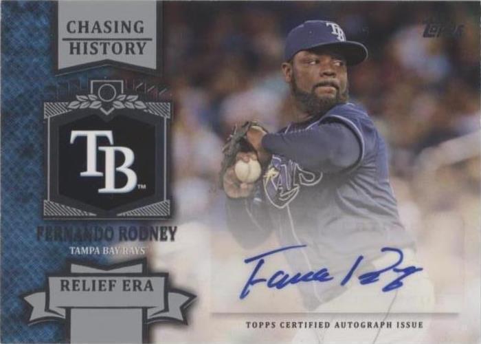 2013 Topps - Chasing History Autograph Fernando Rodney #CHA-FR (AU) for ...